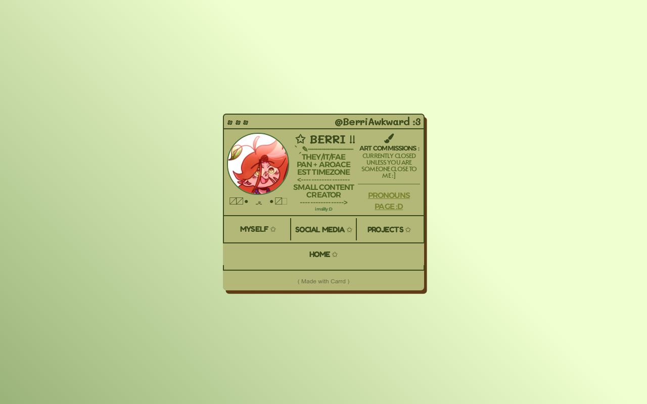 BERRI's CARRD !!! :3